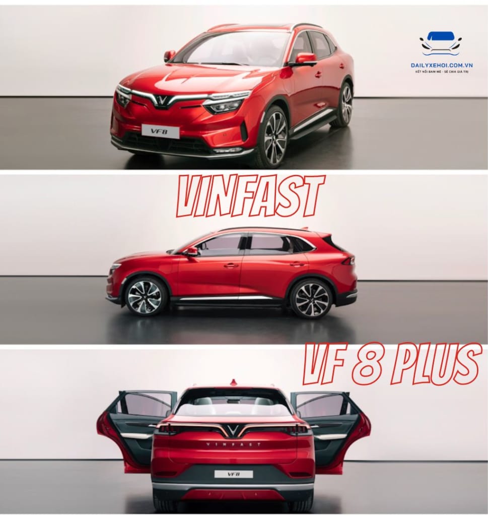 Khám phá VinFast VF 8 Plus Mẫu SUV điện của tương lai - Dailyxehoi.com.vn